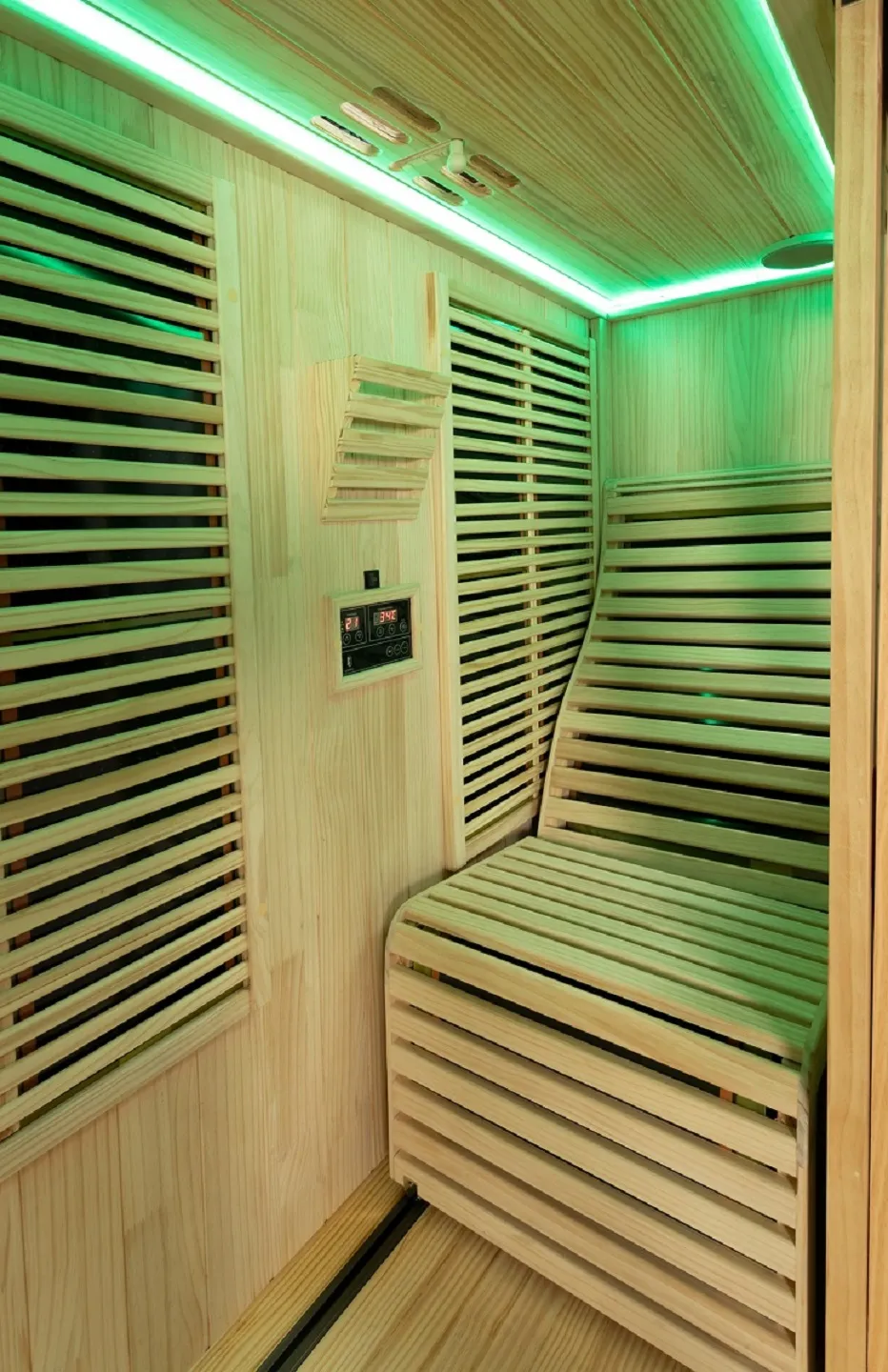 DHARANI S1 PLUS 1-Personen-Liegesauna für den Innenbereich I ...