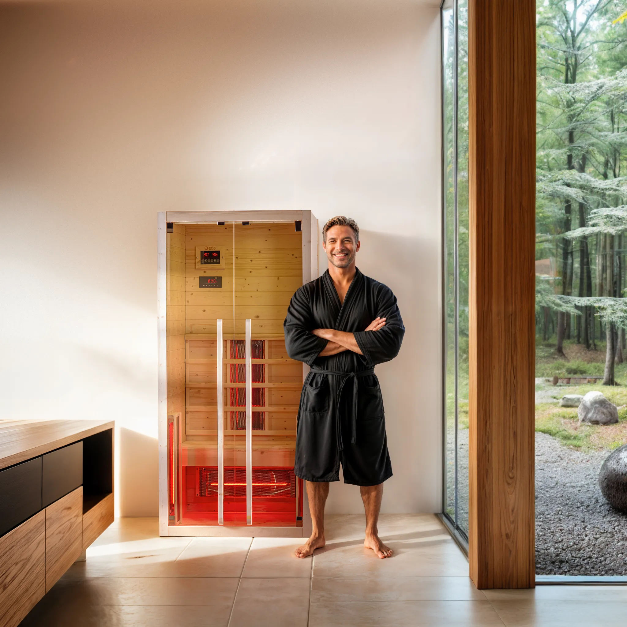 DHARANI S1 - Sauna 1 persona cuerpo entero